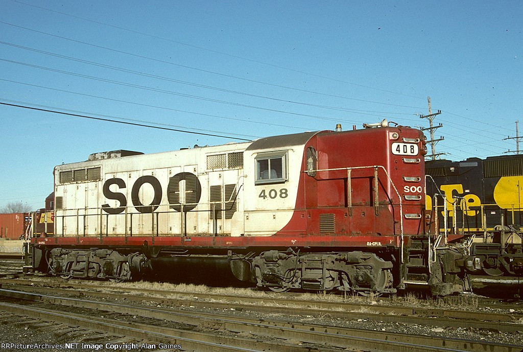 Soo Line GP9 408